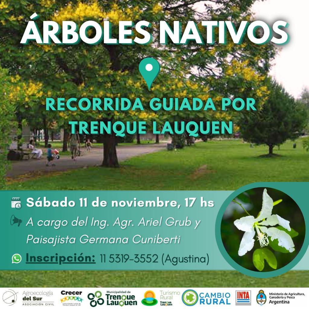PARA CONOCER LOS ÁRBOLES NATIVOS DE TRENQUE LAUQUEN, EL PRÓXIMO SÁBADO ...