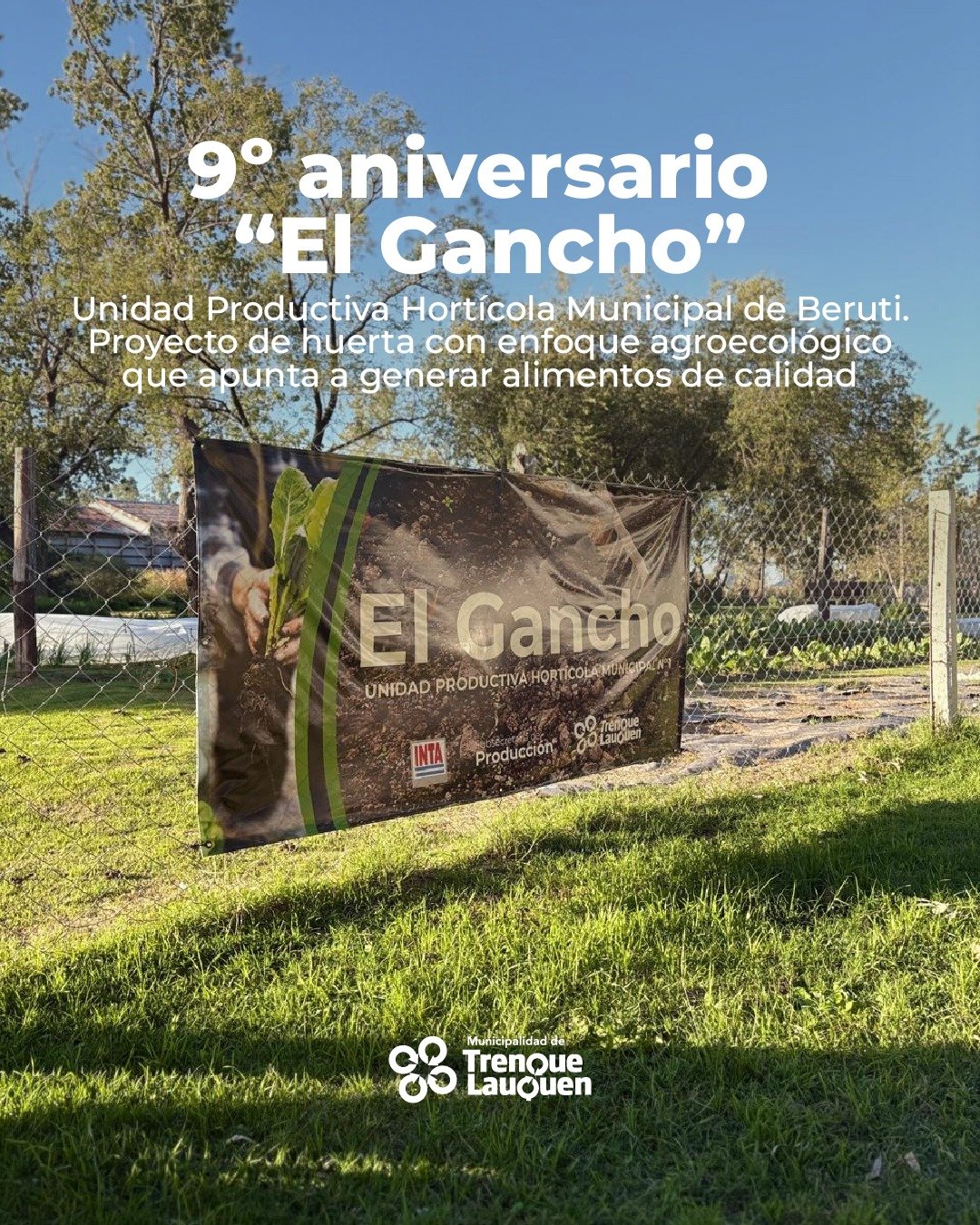 LA UNIDAD PRODUCTIVA HORTÍCOLA MUNICIPAL “EL GANCHO” CUMPLE 9 AÑOS ...