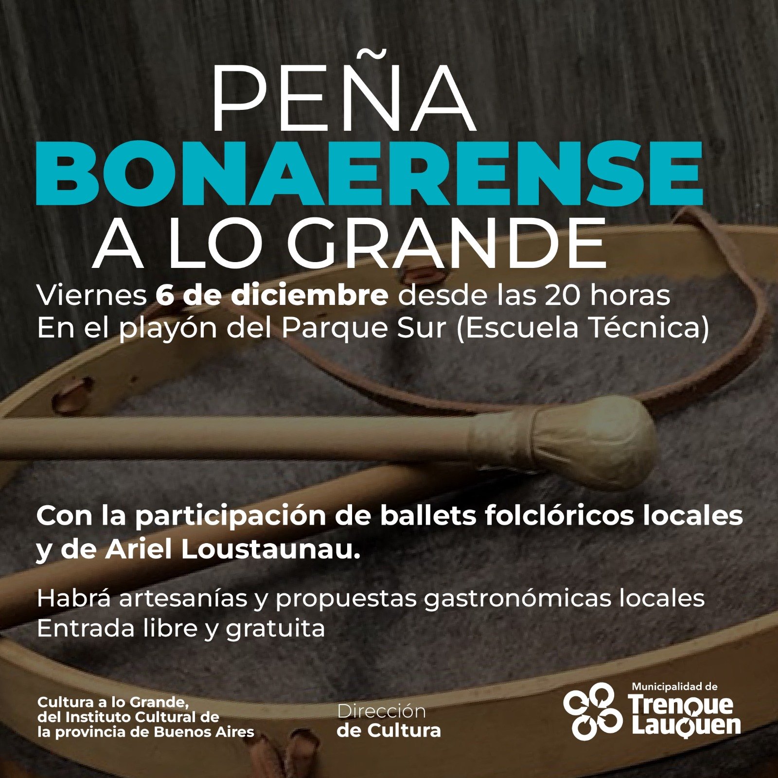 SE VIENE LA “PEÑA BONAERENSE A LO GRANDE” CON LA PRESENTACIÓN DE ...