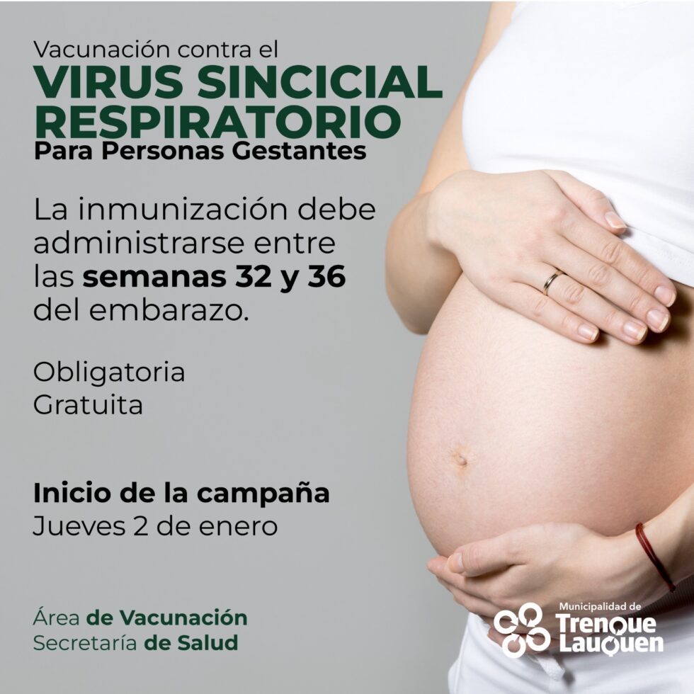 SE INICIÓ LA CAMPAÑA DE VACUNACIÓN EN EMBARAZADAS CONTRA EL VIRUS ...