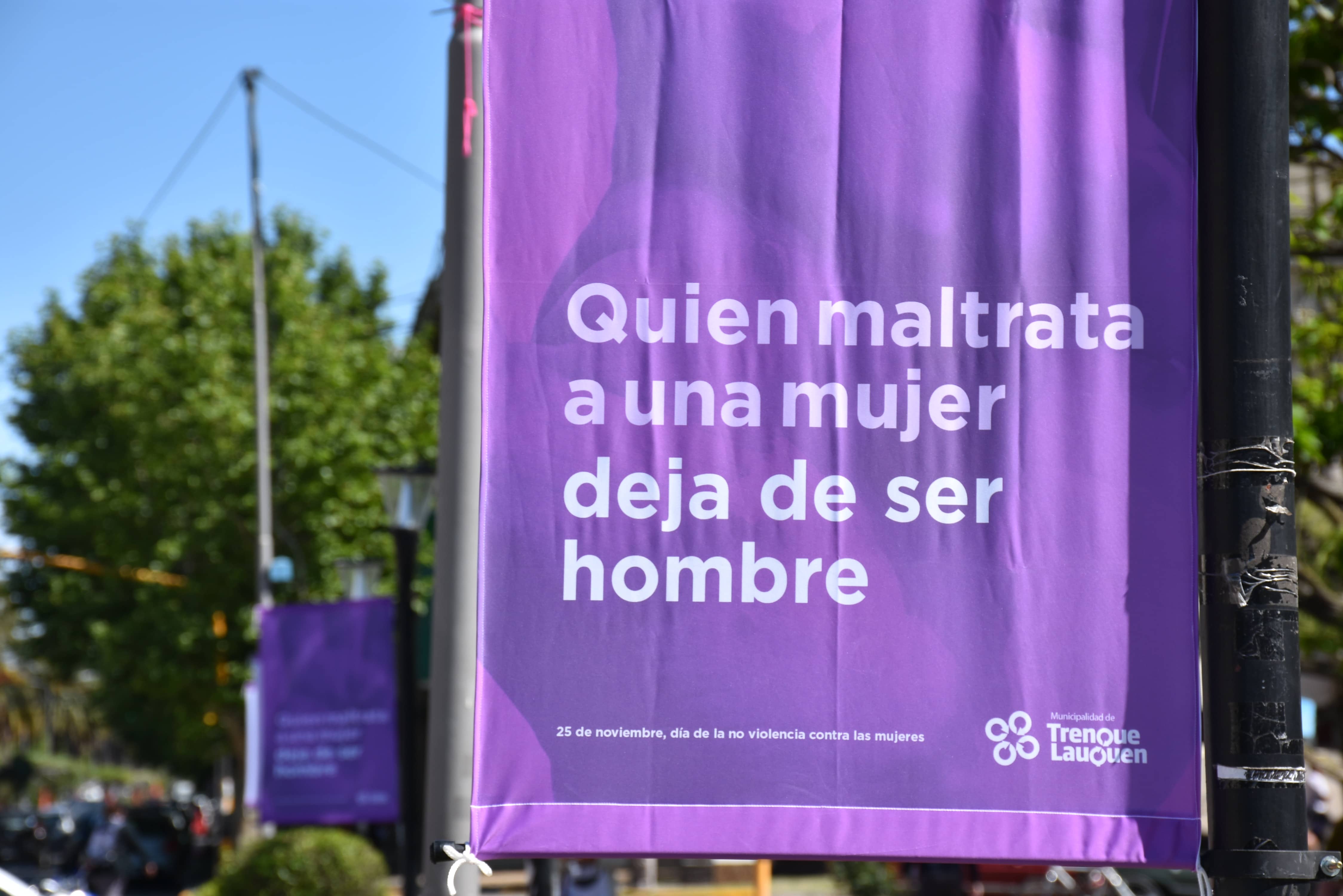 La Municipalidad se suma a la campaña por la no violencia contra la mujer - Municipalidad de ...