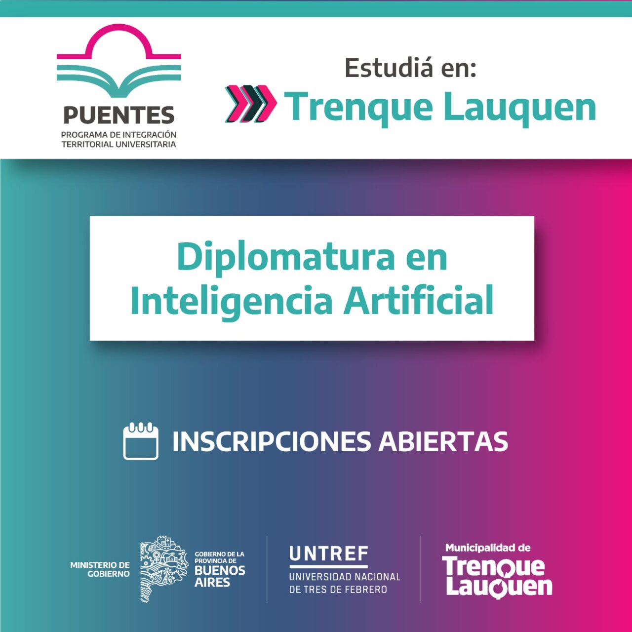 DIPLOMATURA EN INTELIGENCIA ARTIFICIAL - Municipalidad de Trenque Lauquen
